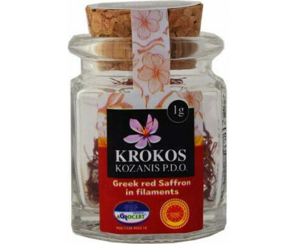 ΣΑΦΡΑΝ ΚΟΚΚΙΝΟ ΚΡΟΚΟΣ ΚΟΖΑΝΗΣ 1ΓΡ